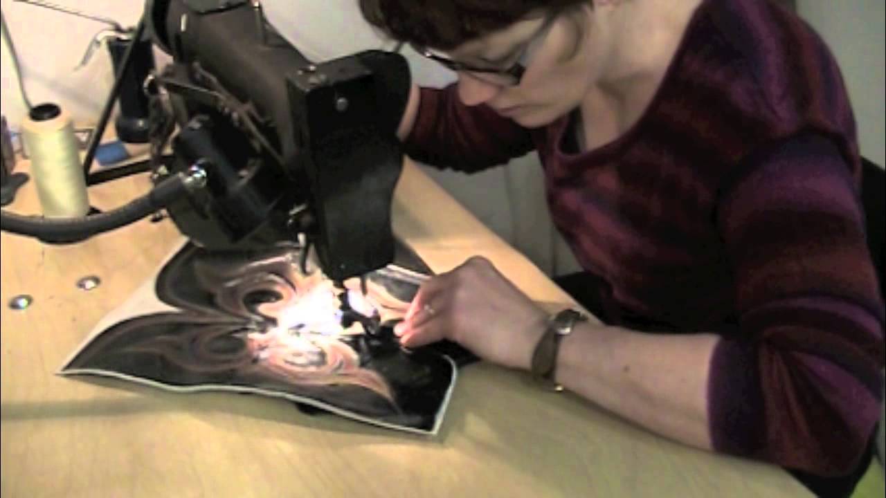 2: Stitching a Boot Top - YouTube