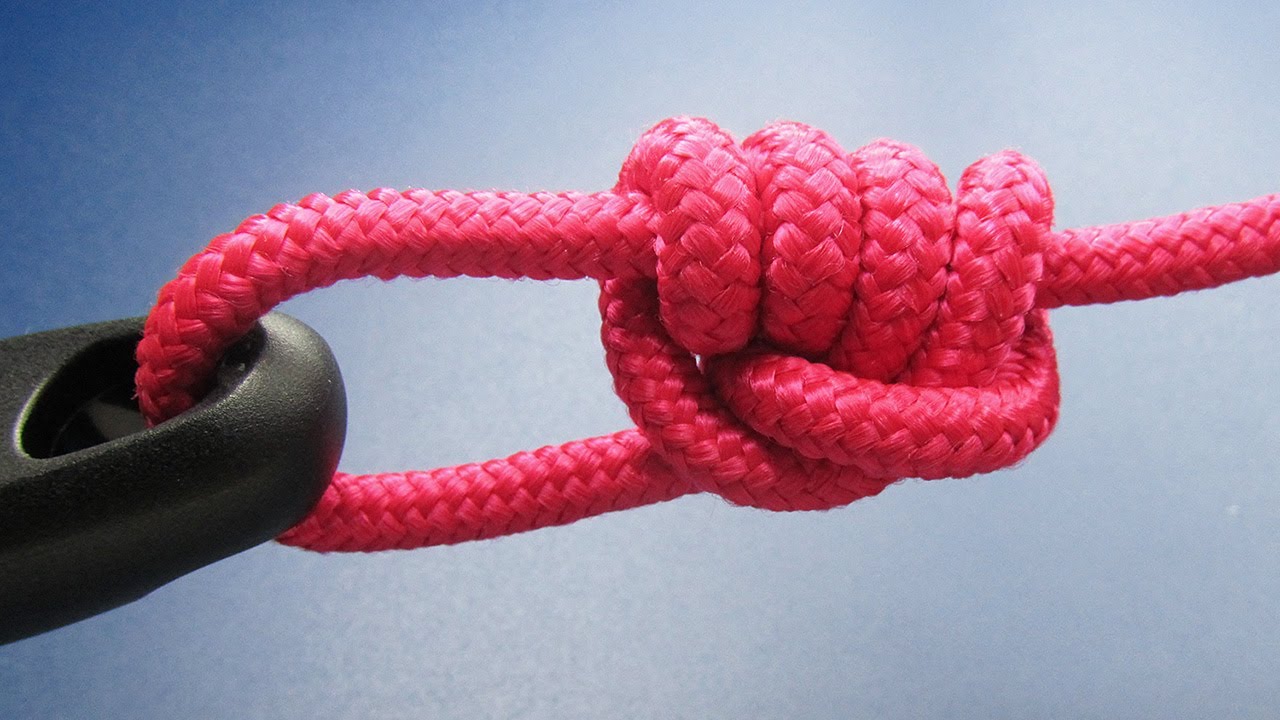 Very simple but very powerful the Tarbuck Loop knot. Great rope knot ...