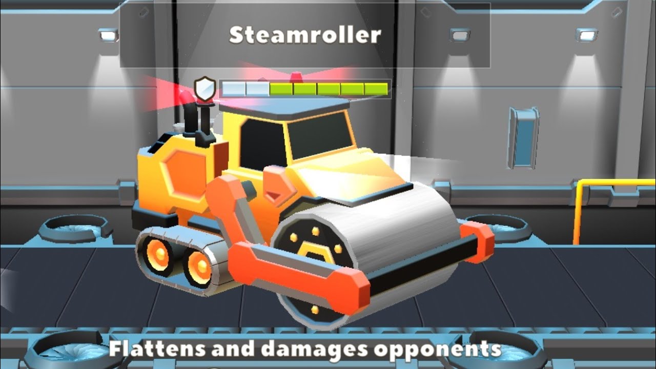 New Fuse Car - SteamRoller - Gameplay | Crash Of Cars - YouTube