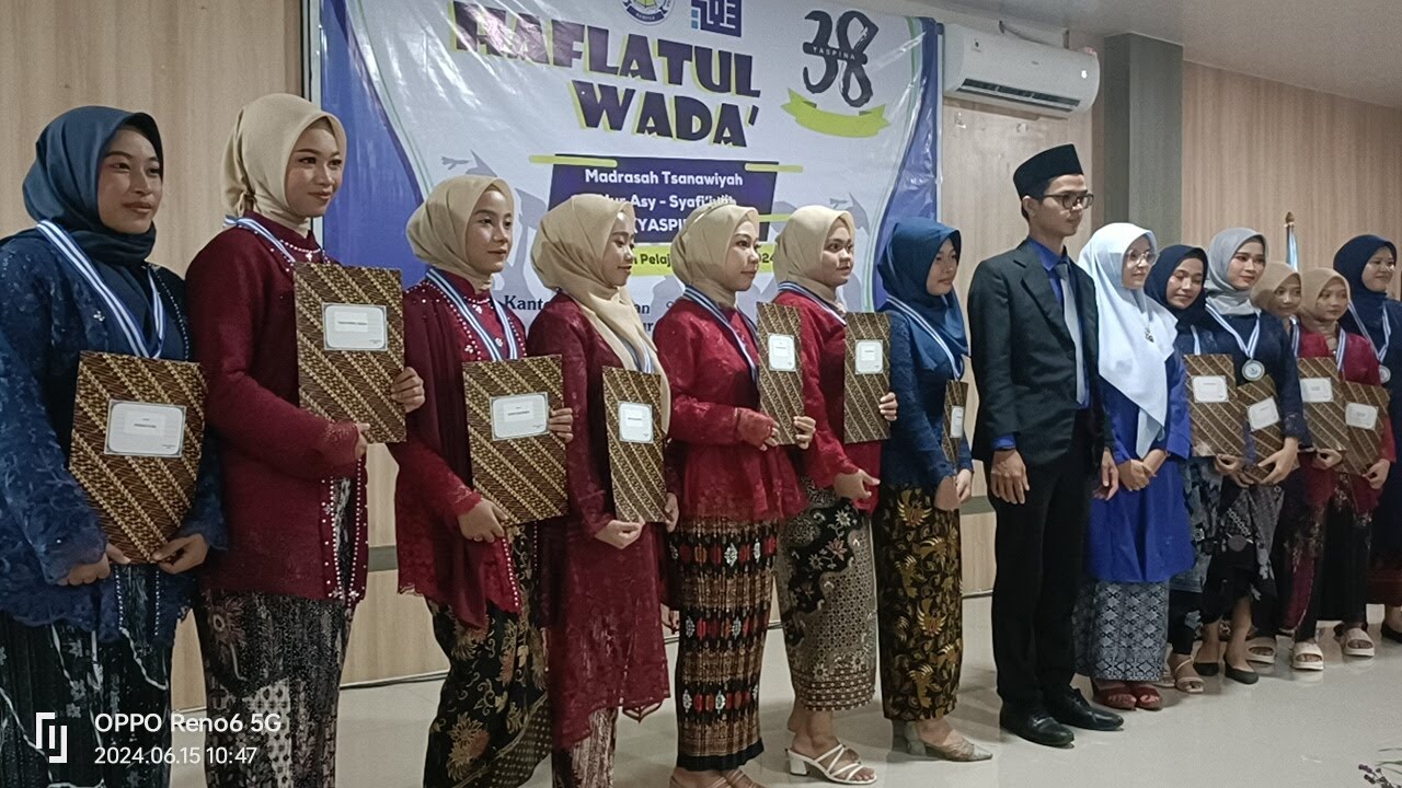 HAFLATUL WADA Ke-38 MTS YASPINA || JUNI 2024 REMPOA KOTA TANGERANG ...