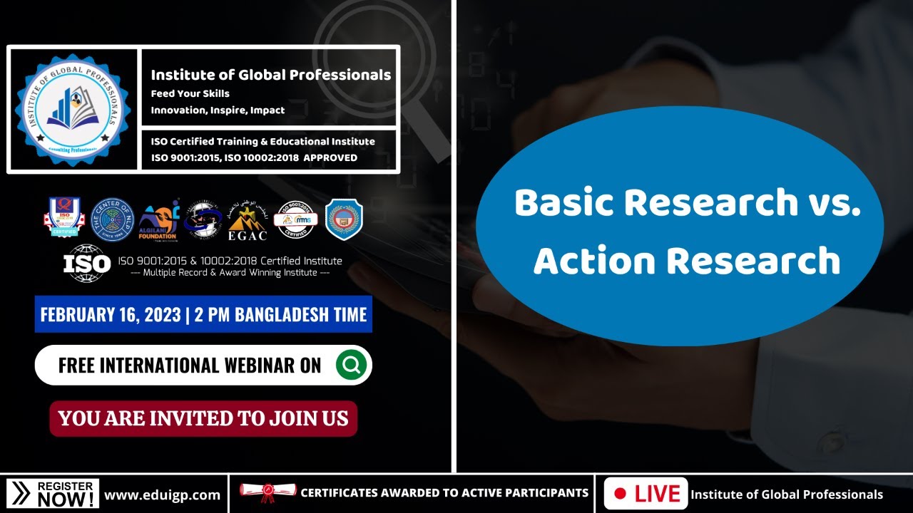 Basic Research vs. Action Research (Quiz) - YouTube