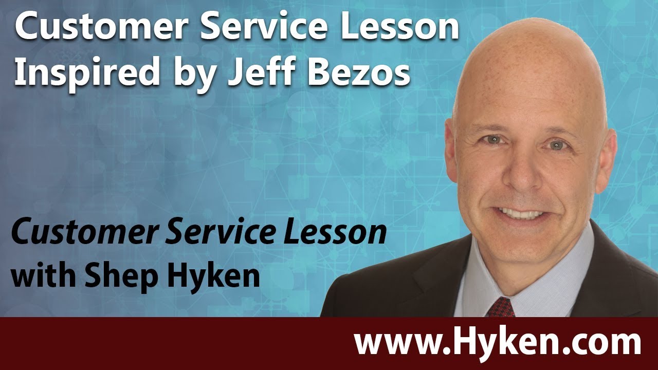 Customer Service Lesson Inspired by Jeff Bezos - YouTube