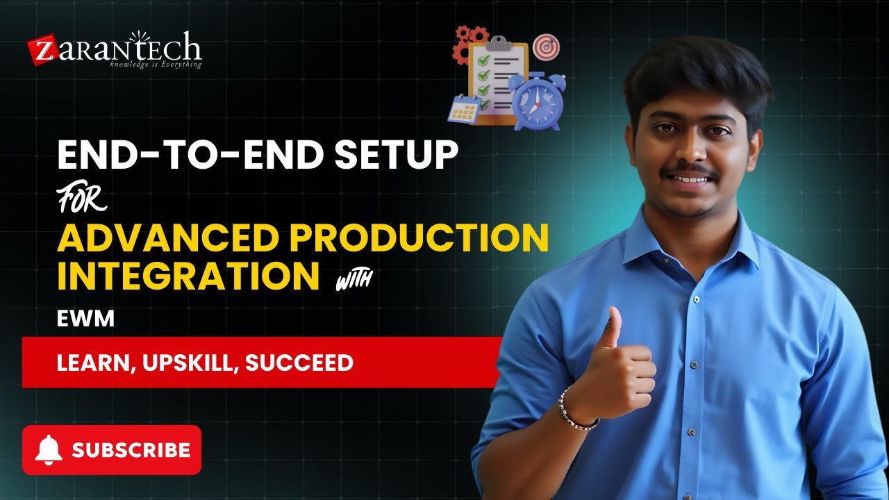 End-to-End Setup for Advanced Production Integration with EWM ...