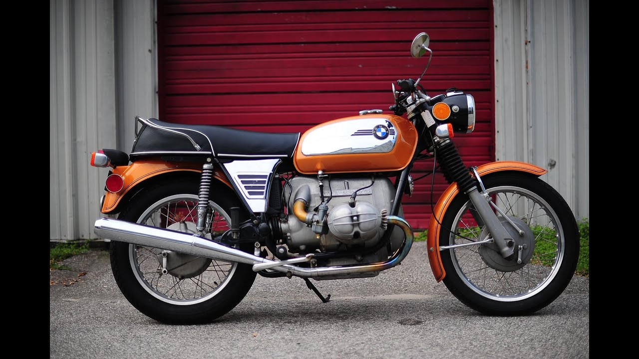 BMW R60/5 riding video 2 - YouTube