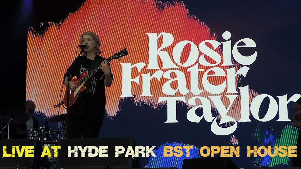 Rosie Frater-Taylor @ Hyde Park BST Open House 01/07/24 - YouTube