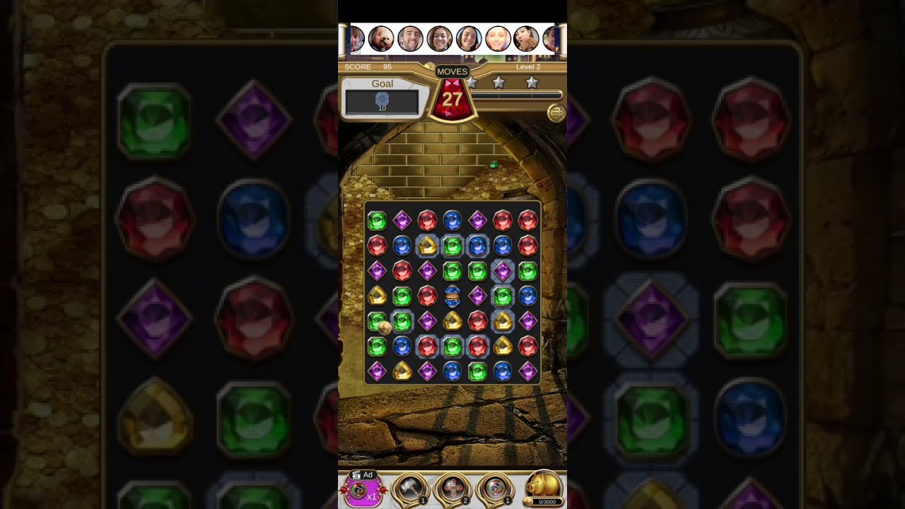 My first gameplay of Jewels magic lamp #game #gaming #gameplay - YouTube