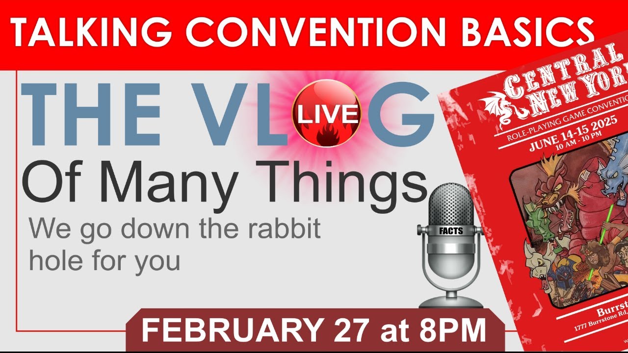 New game con in New York & talking created conventions - YouTube