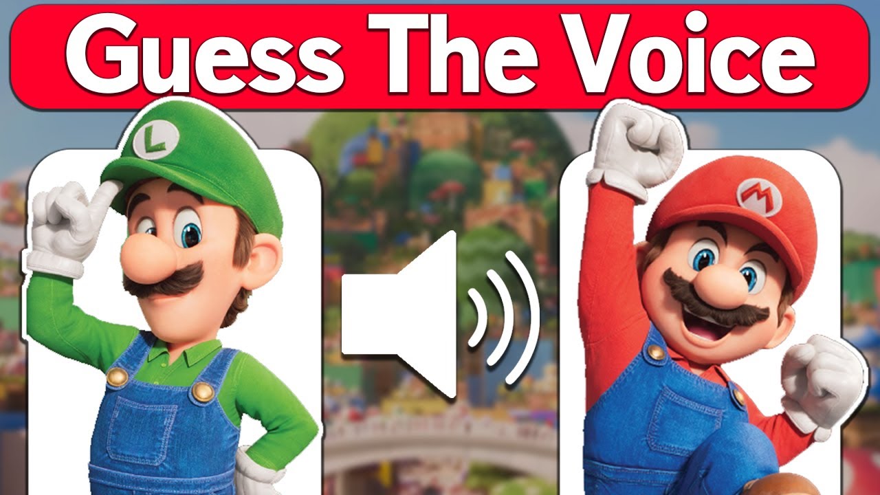 Guess The Mario Characters By There Voice | Mario Quiz - YouTube
