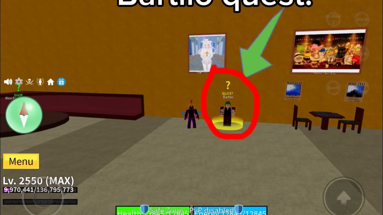 How to do the Bartilo quest!- Blox fruits - YouTube