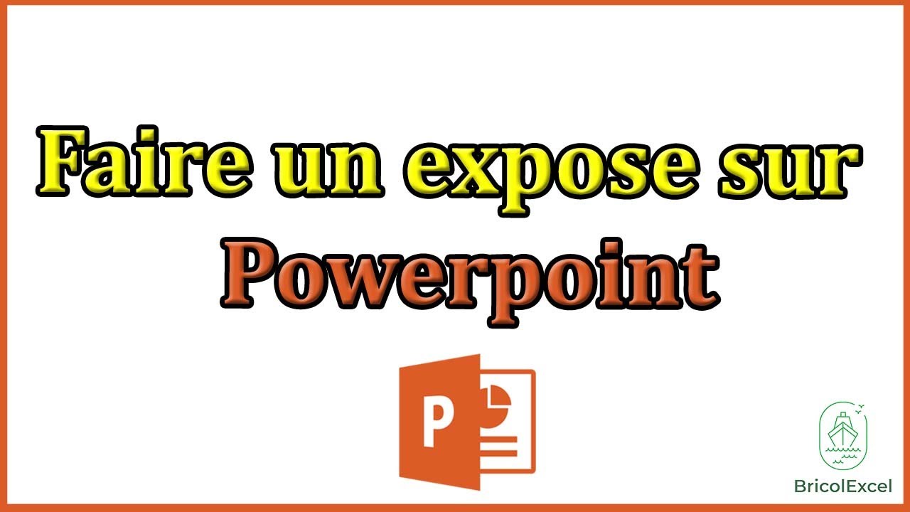 Comment faire un expose sur powerpoint - YouTube