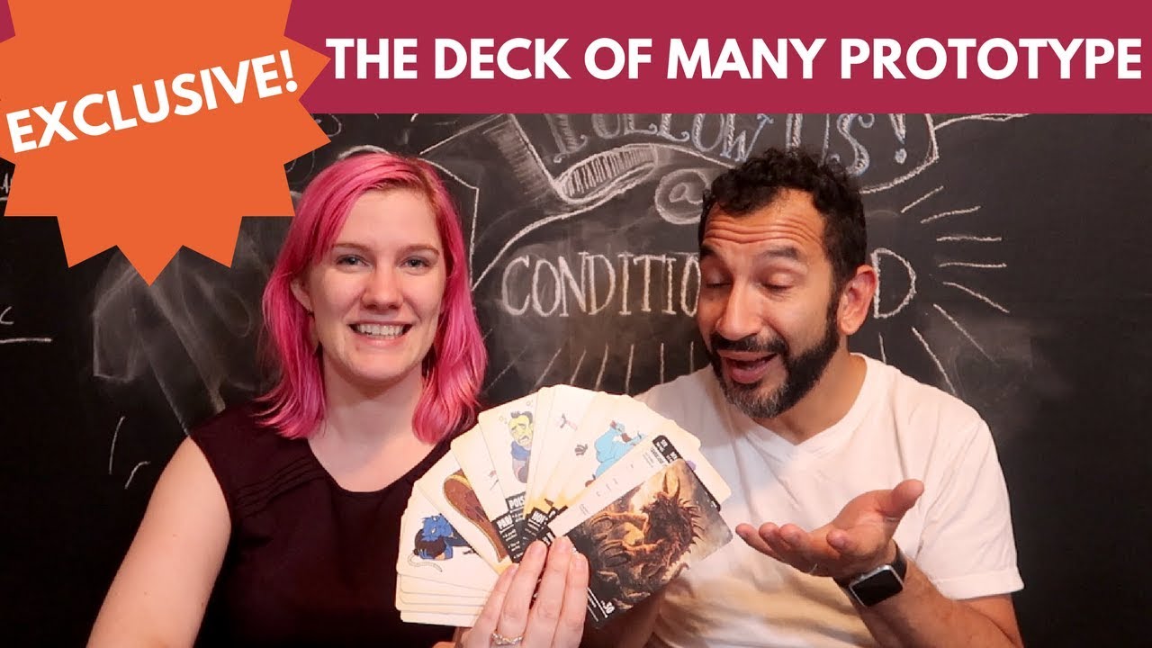 Exclusive! The Deck of Many - D&D Reference Cards - YouTube