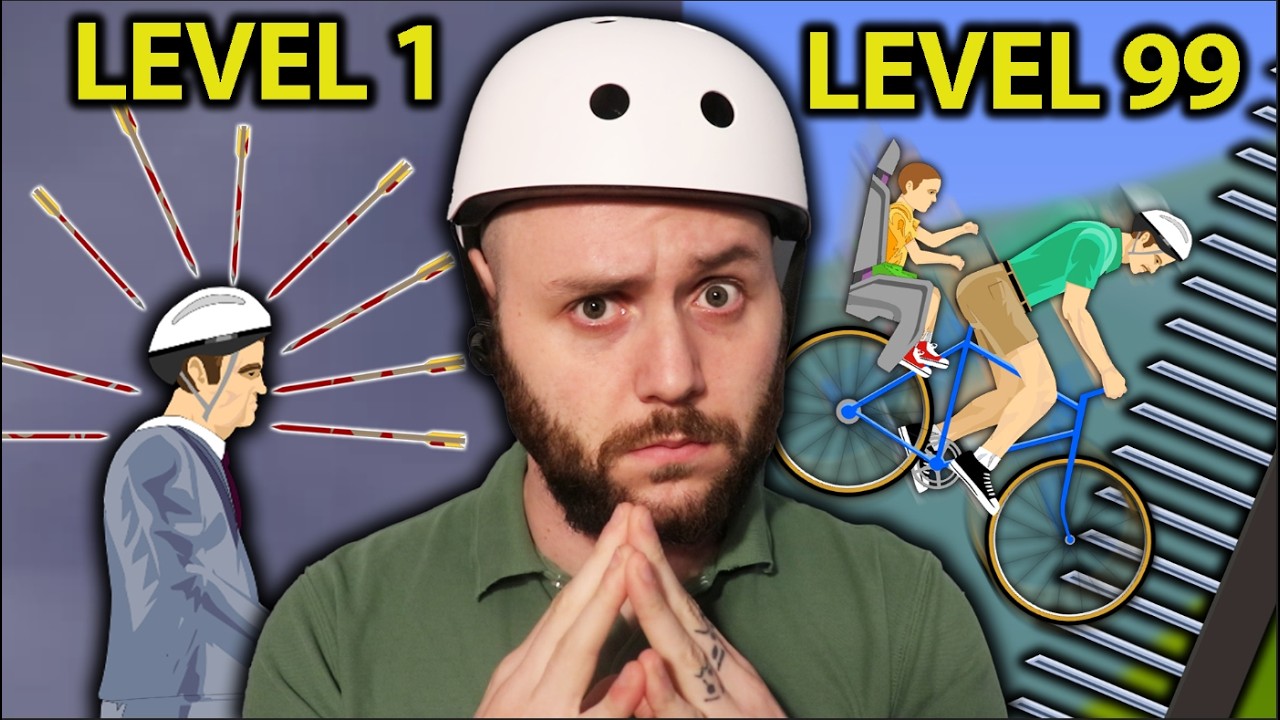 I Analyzed the Top 100 Happy Wheels Levels - YouTube