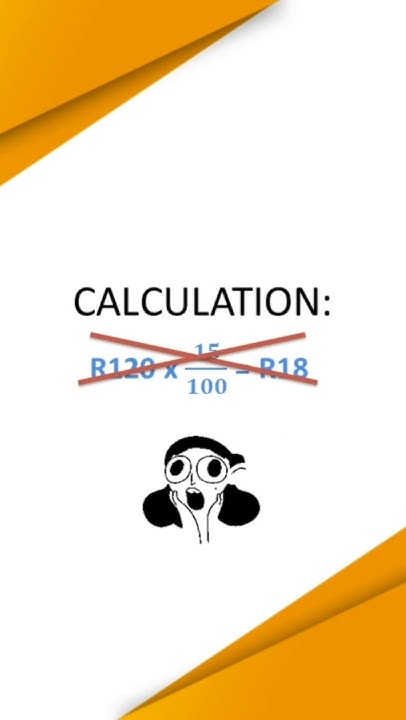 The CORRECT Method for Calculating VAT When Given a VAT INCLUSIVE Amount... - YouTube