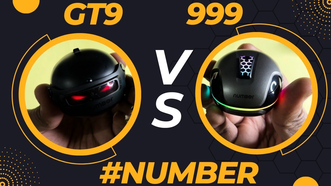 Number Super buds 999 Vs Number Gt9 | Helmet design RGb buds 2024 ...