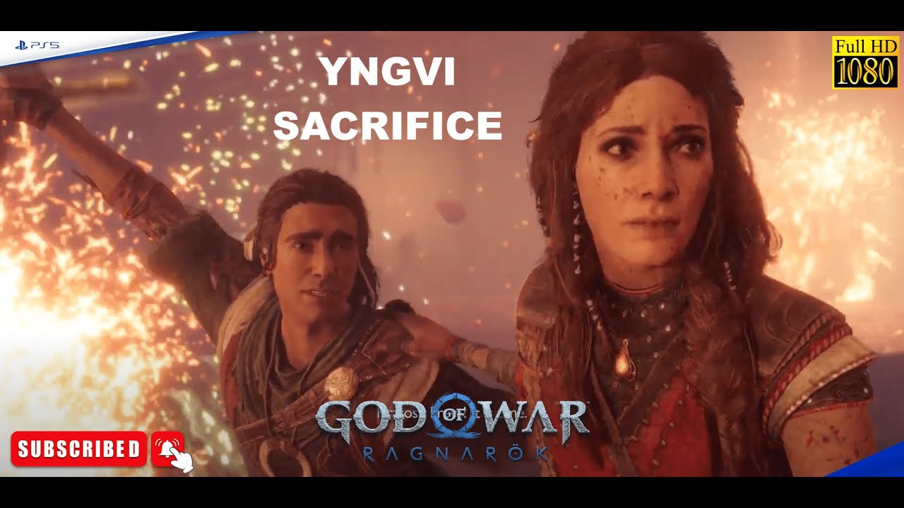Yngvi's Sacrifice his life to save everyone! God of War Ragnarok Twist ...