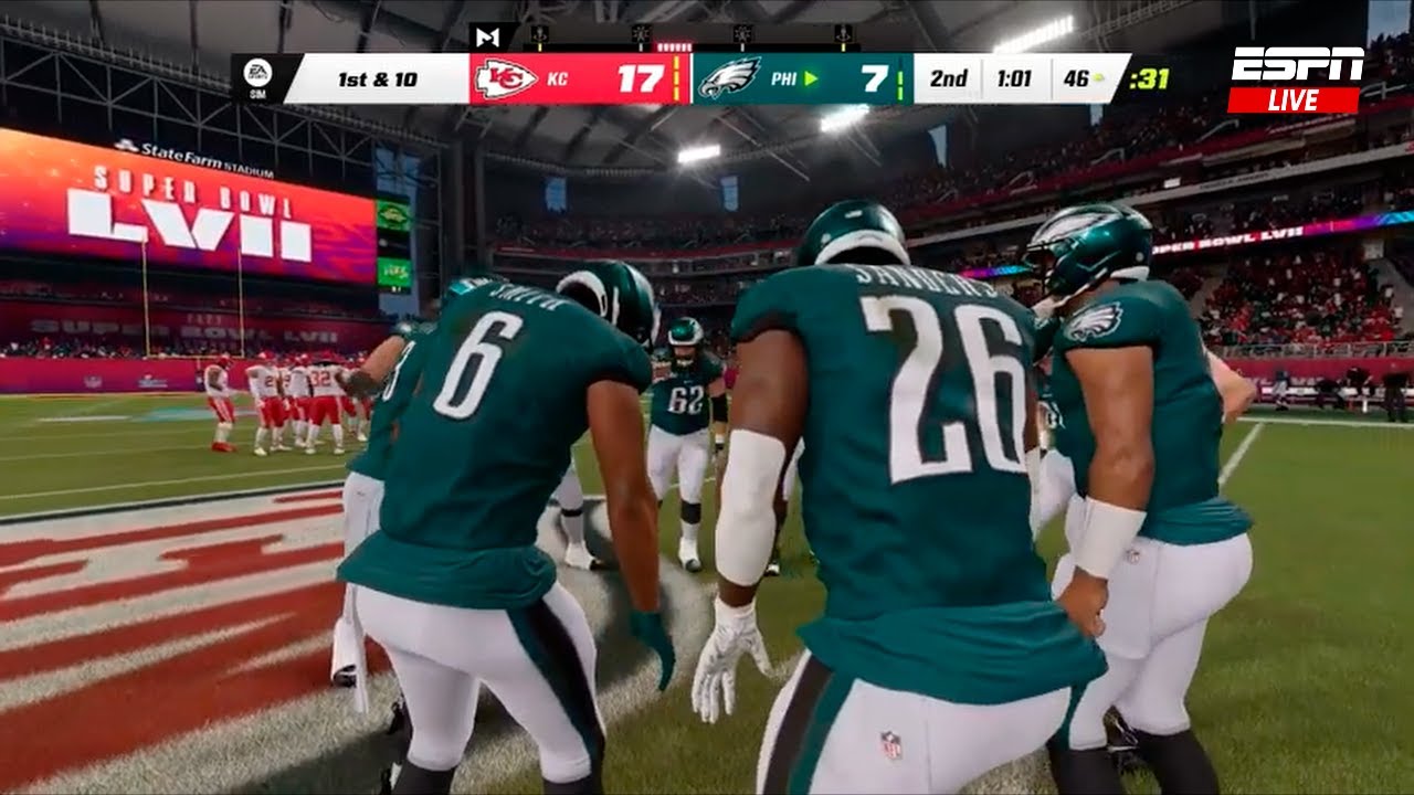 Philadelphia Eagles vs. Kansas City Chiefs • Super Bowl LVII 2023 ...