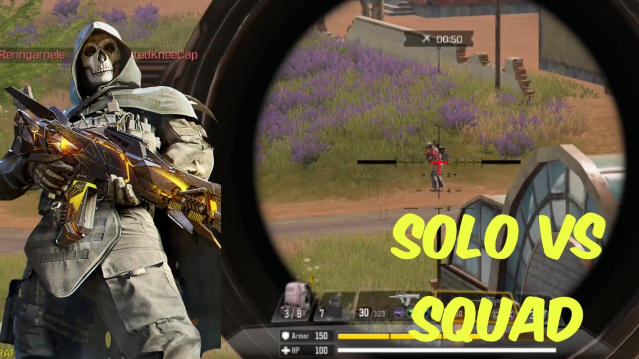 Solo vs Squad | cod mobile playing for the first time | Call of Duty ...
