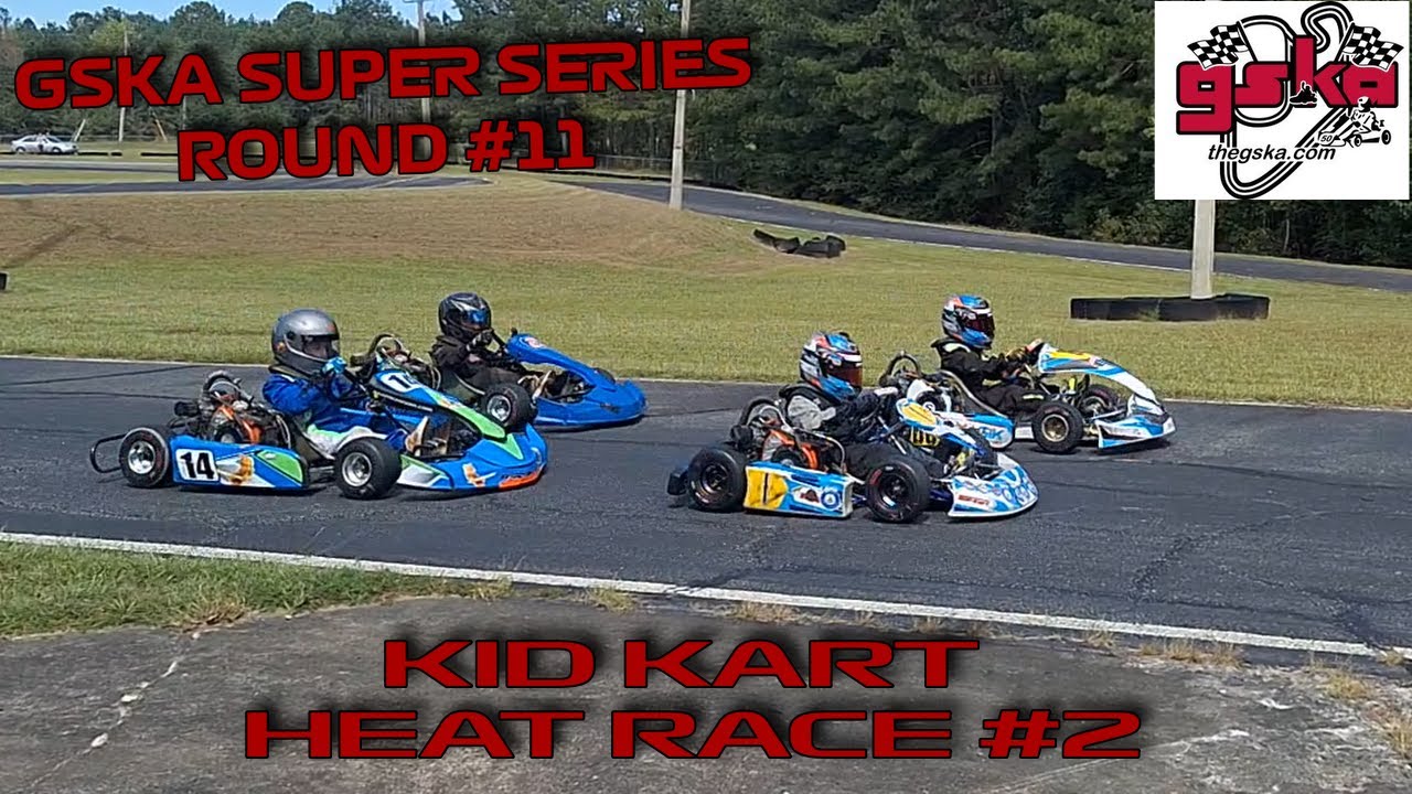 2024 GSKA Super Series Round #11 Kid Kart Pill Draw Heat Race #2 - DW ...