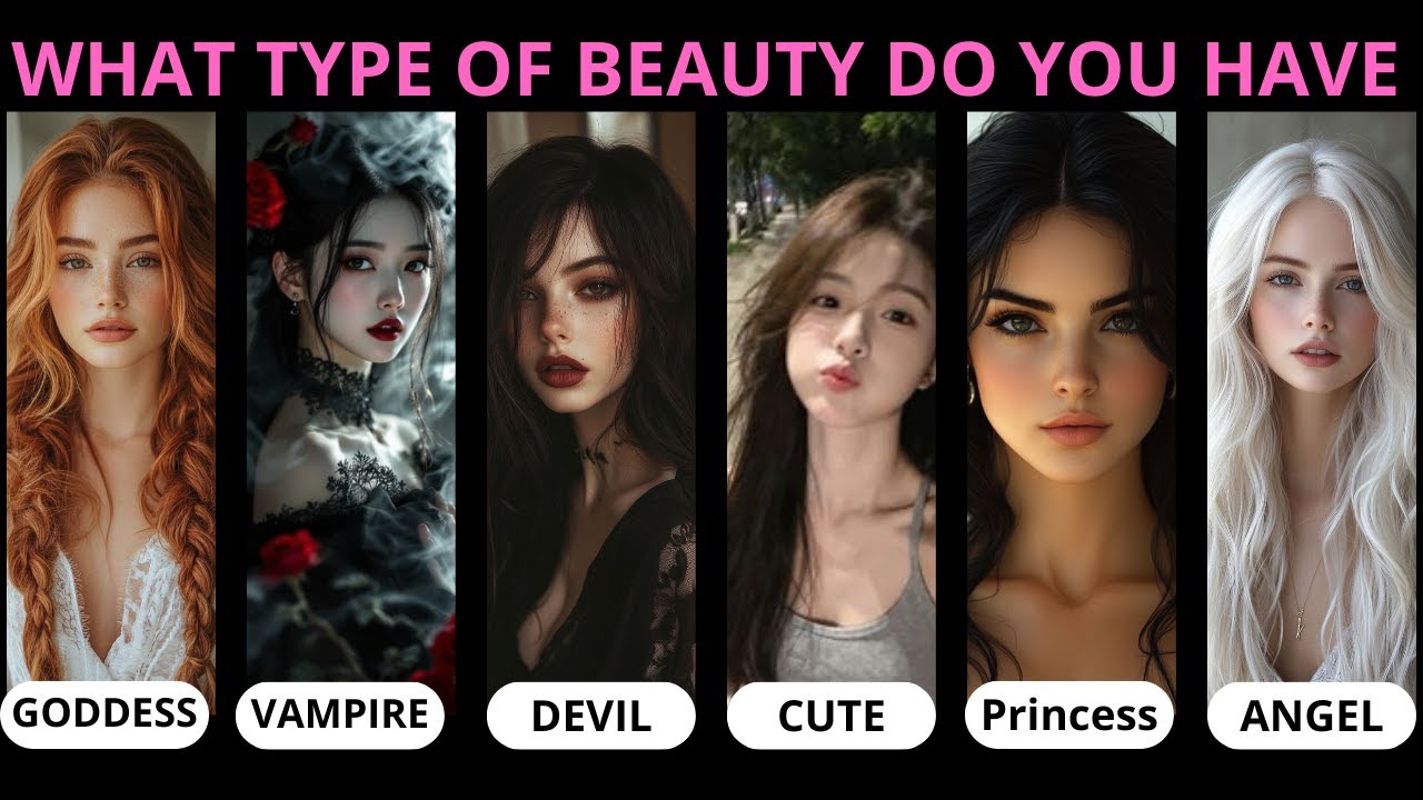 What Type of Beauty Do You Have? 🎀| Fun Personality Quiz | - YouTube