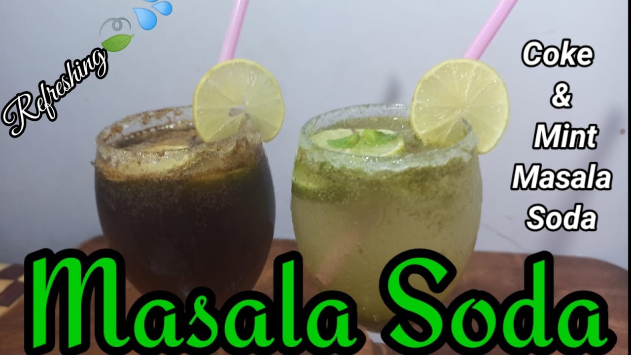 Summer Refreshing Drinks | mint masala soda | मसाला सोडा रेसिपी |masala ...