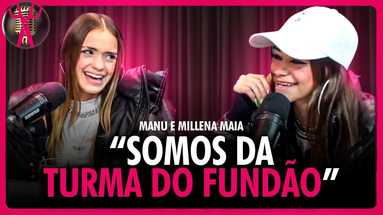 Como MANU E MILENNA MAIA conciliam a FAMA e os ESTUDOS? - YouTube