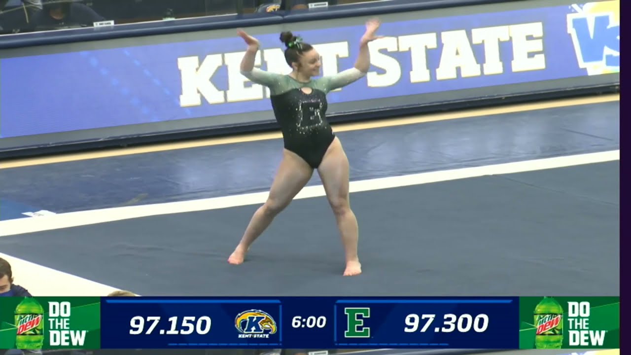Raisa Boris (Eastern Michigan) 2021 Floor - YouTube