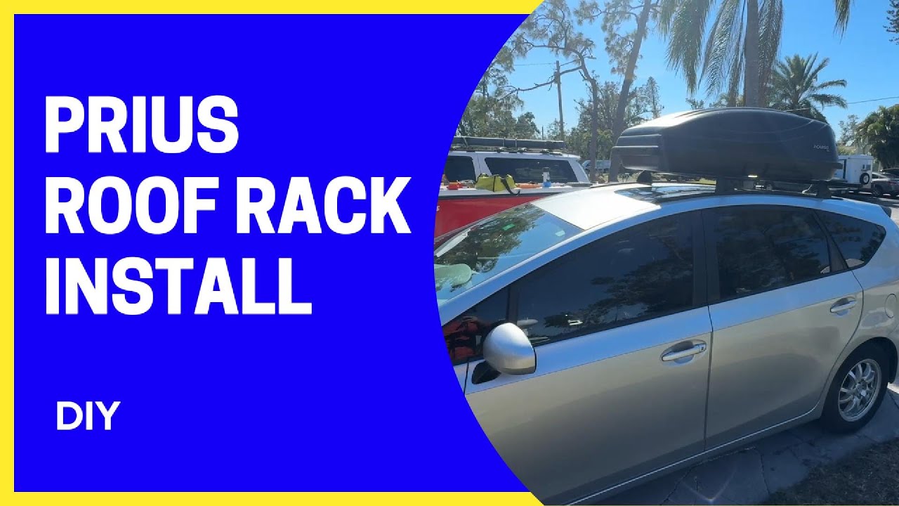 DIY Prius Roof Rack Installation | Yakima Tracks for Prius V Wagon ...