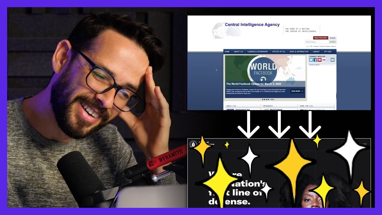 CIA Website and Logo Redesign - YouTube