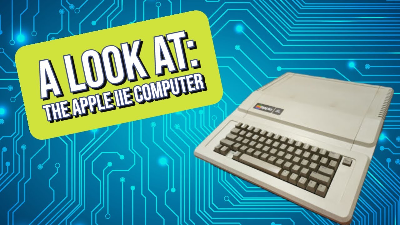 A Look At: The Apple IIe Computer - YouTube