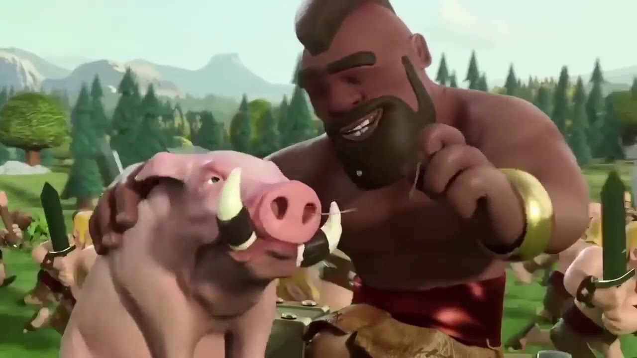 Clash Of Clans Animation Clash Royale All Movie Compilation with FUTURE ...