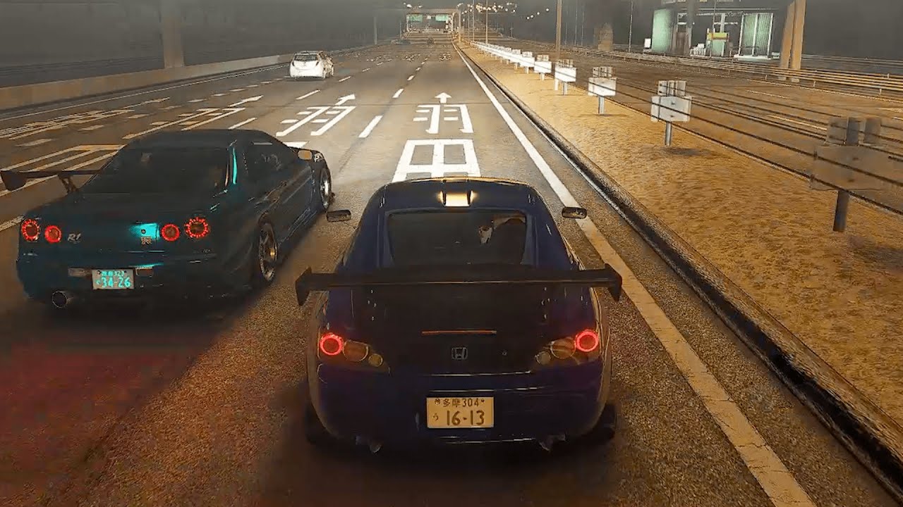 Honda S2000 VS Nissan GT-R R34 Skyline Street Racing - Assetto Corsa ...
