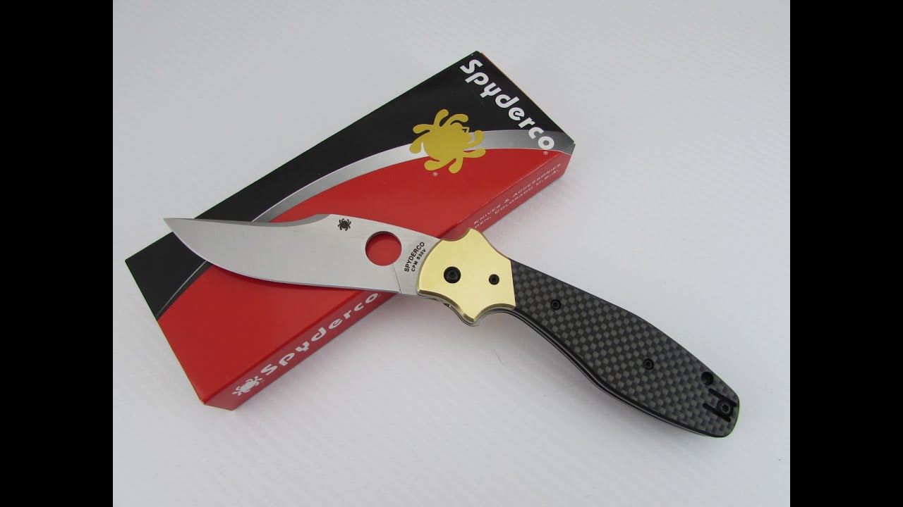Spyderco Schempp Bowie Review - YouTube