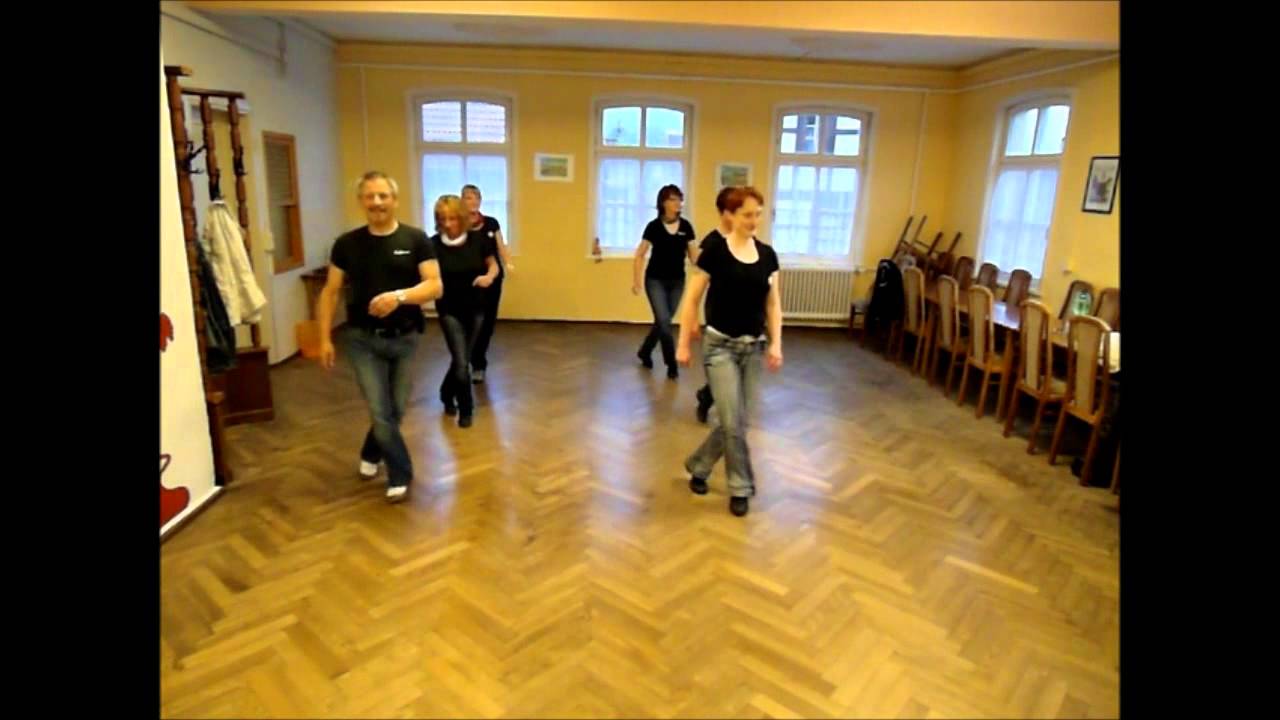 Clickety Clack Line Dance - YouTube