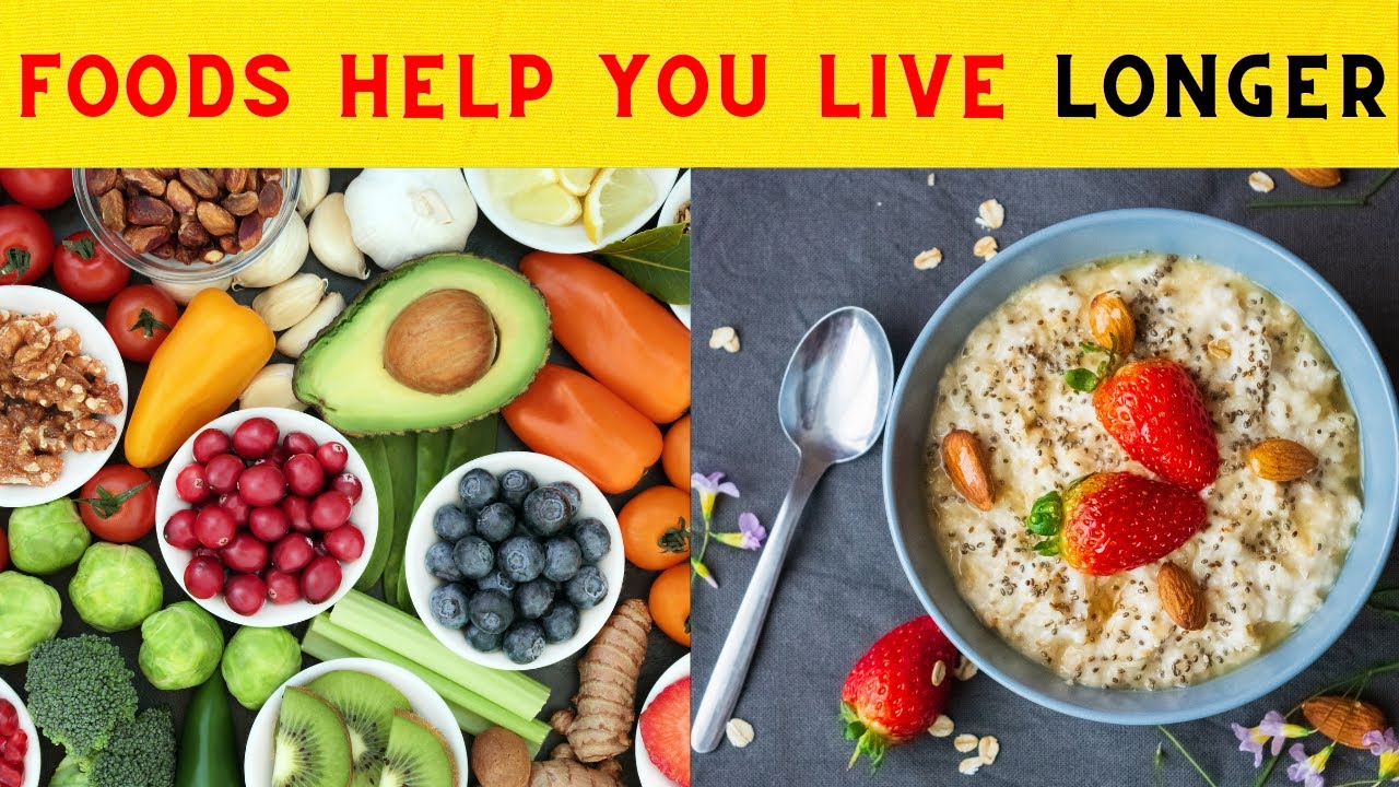 8 FOODS WHICH WILL HELP YOU LIVE LONGER! - YouTube