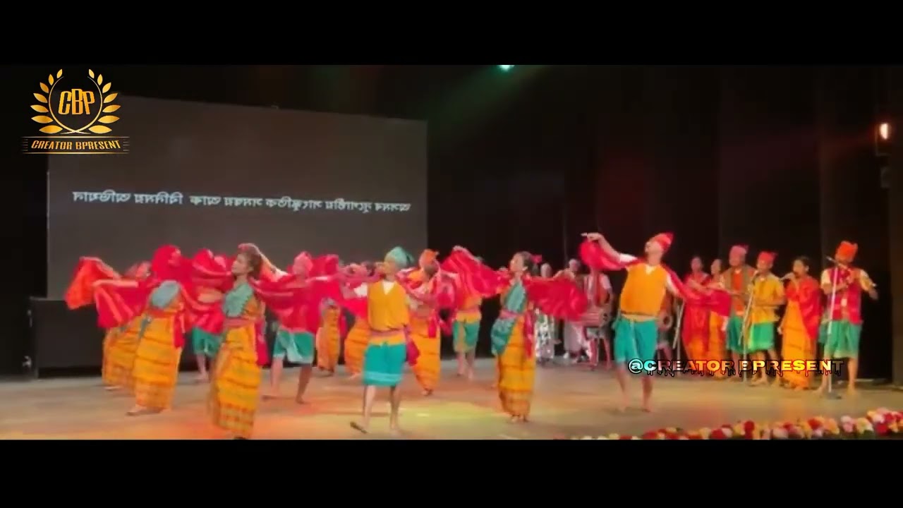 Bagurumba bodo traditional folk dance video@Creator Bpresent - YouTube