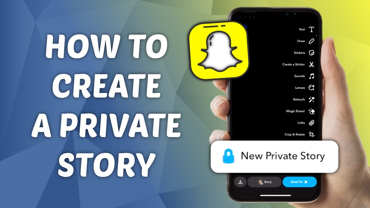 How to Create A Private Story on Snapchat - Quick and Easy Guide! - YouTube