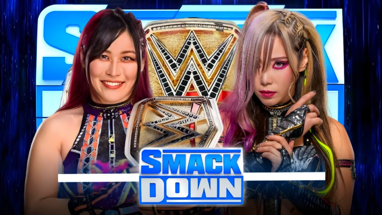 Iyo Sky vs Kairi Sane Womens Championship Full Match WWE SmackDown Highlights Today - YouTube