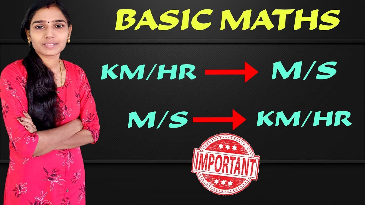 Unit Conversion How To Convert Km hr In To M s Maths Basics Maths Tricks Psc Tips And Tricks unit-conversion-how-to-convert-km-hr-in-to-m-s-maths-basics-maths-tricks-psc-tips-and-tricks
