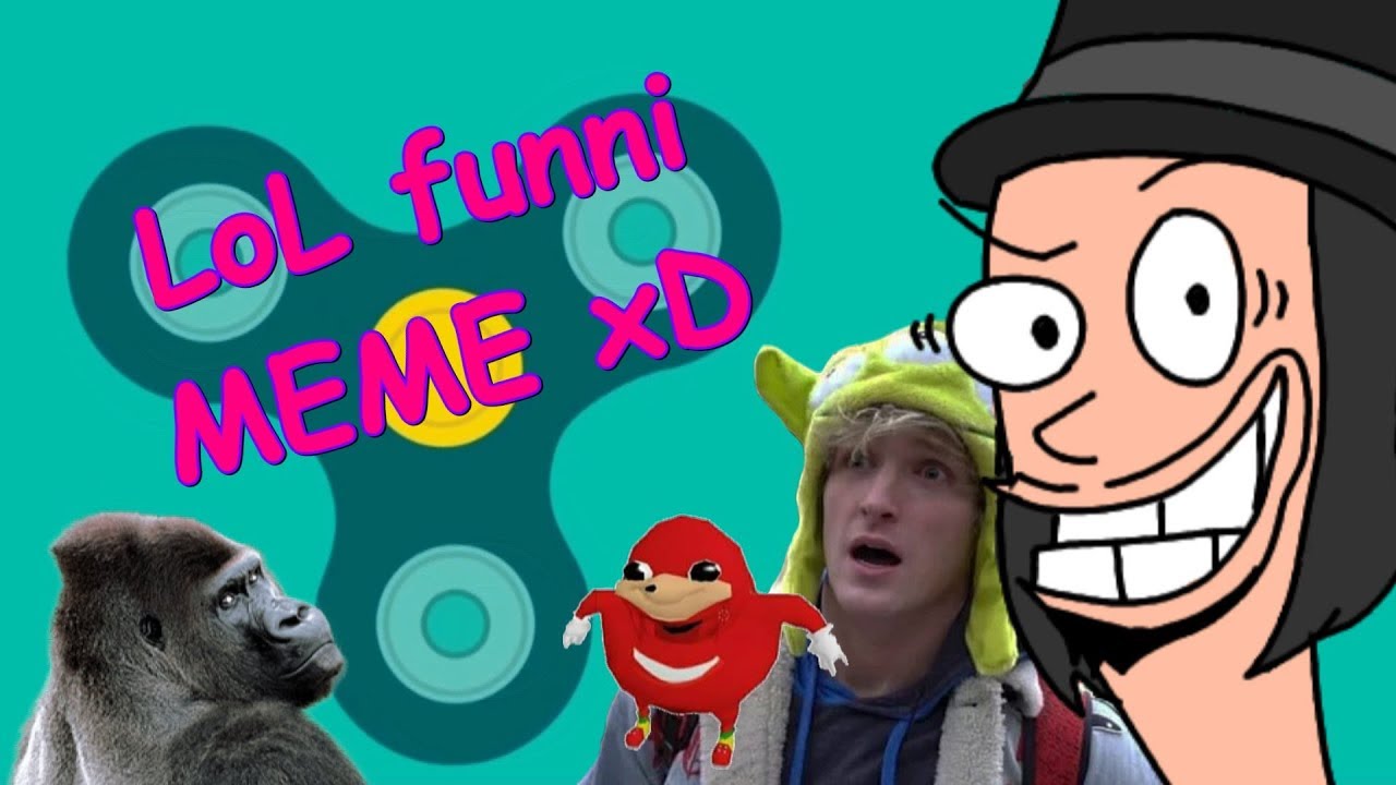 😂 EPIC FIDGET SPINNER MEME GAME 😎 (ALMOST DIED) 😱😱😱👌 - YouTube