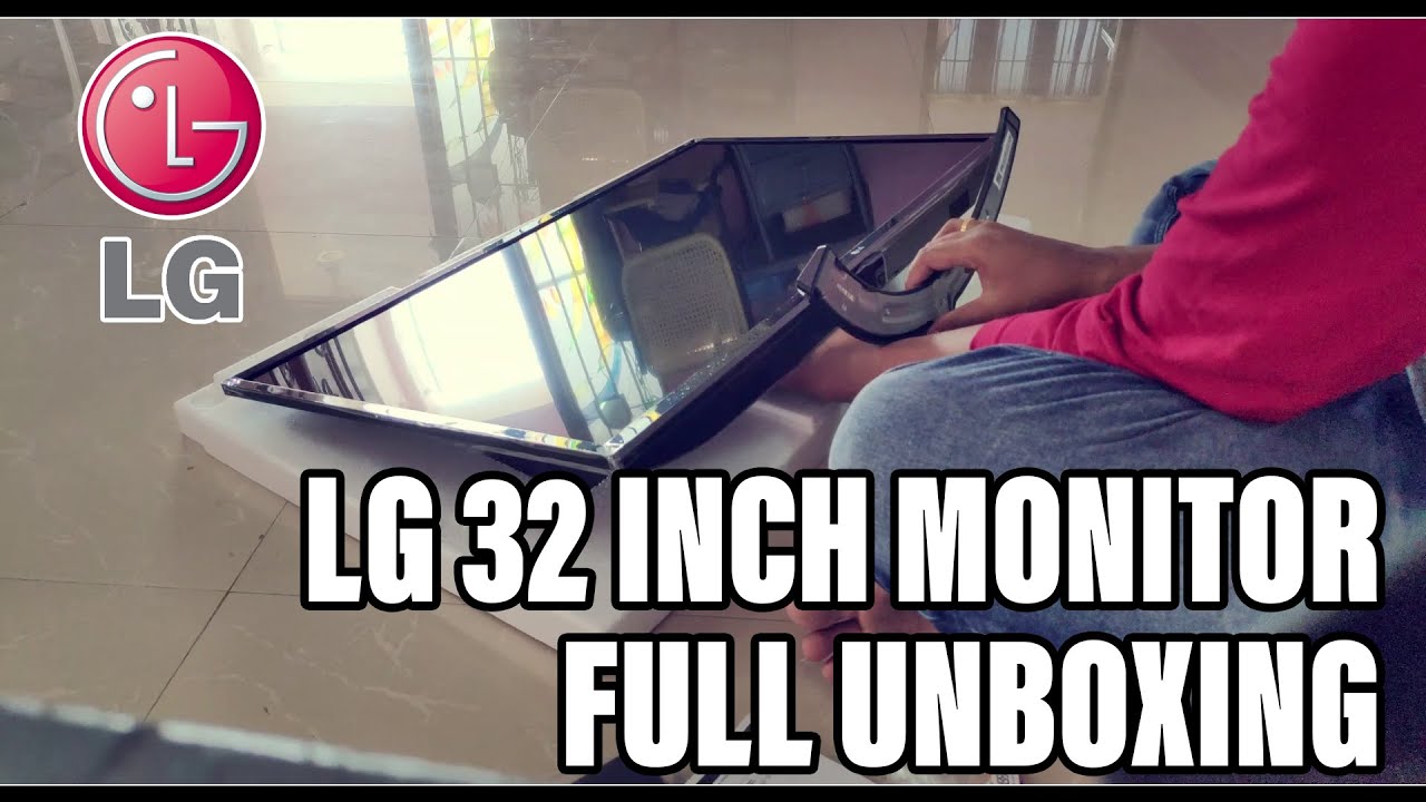Full Unboxing LG 32MN58H 80 cm (31.5-inch) Full-HD IPS Monitor - YouTube
