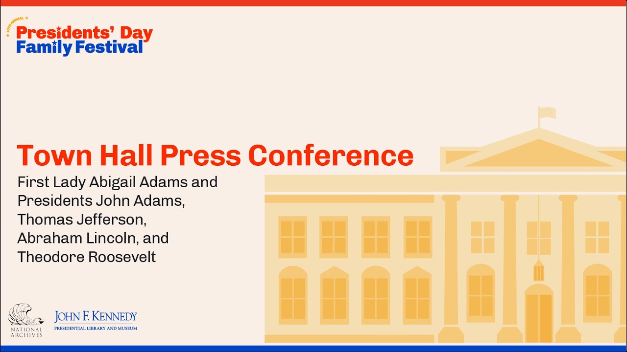 Town Hall Press Conference with Our Guest Presidents and First Lady ...