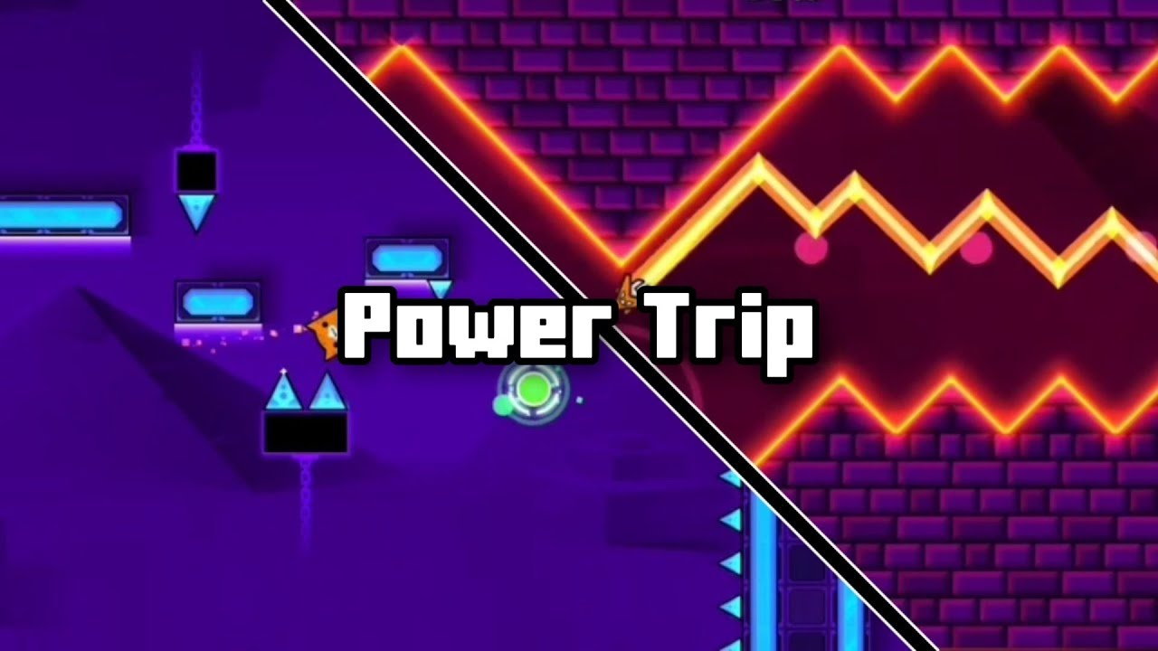 "Power Trip" All Three Coins | Geometry Dash SubZero - YouTube