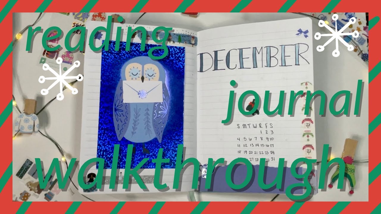 Incredibly Holiday Themed -- Walkthrough of My December Reading Journal ...