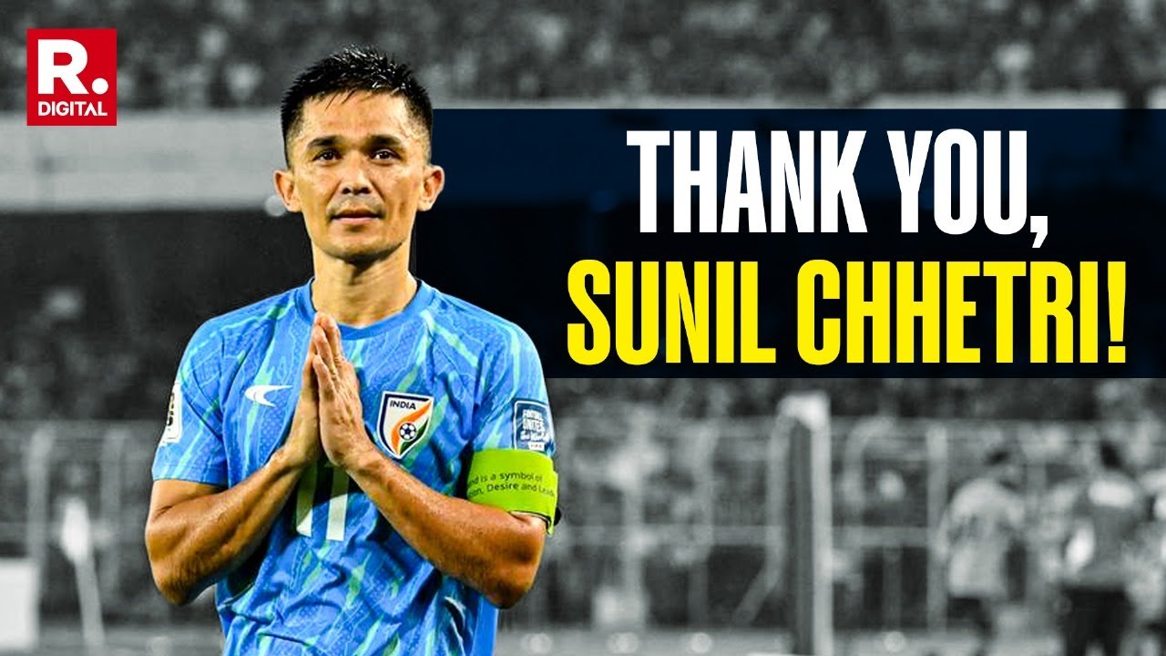 Indian Football Legend Sunil Chhetri Hangs His Boots | All You Need To ...
