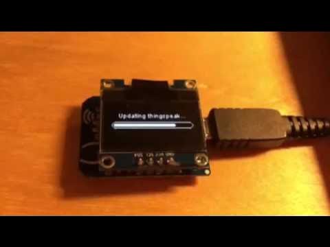 ESP8266 WeatherStation: New Extended Demo - YouTube