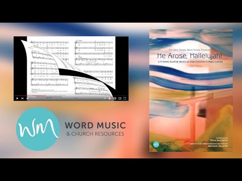 He Arose, Hallelujah! | A 5-Song Easter Musical for Uniston/2-part ...