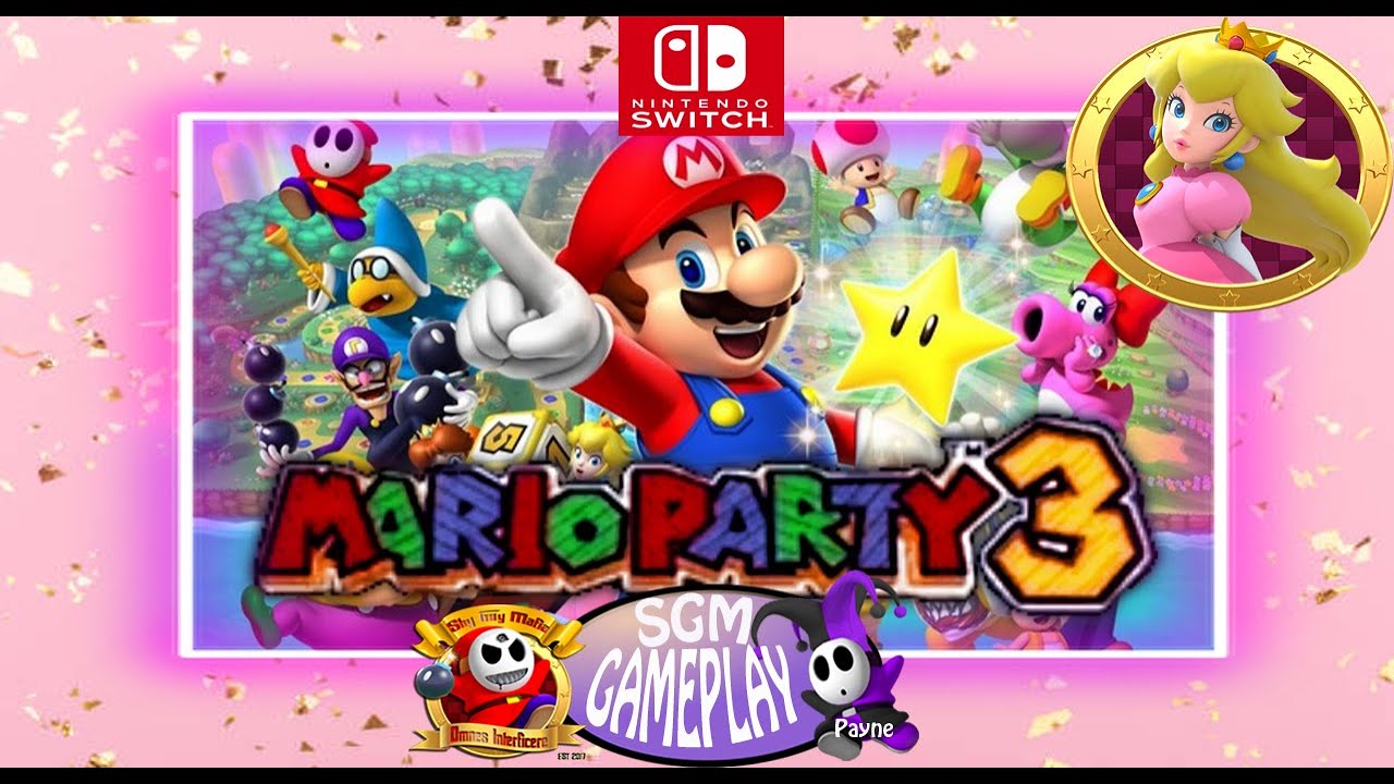 CREEPY CAVERN WITH PRINCESS PEACH-MARIO PARTY 3 - YouTube
