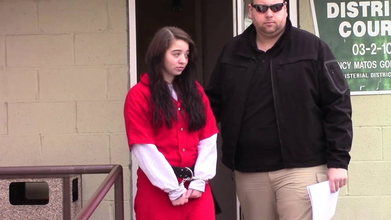 Leah Nicole Cadwallader Perp Walk - YouTube