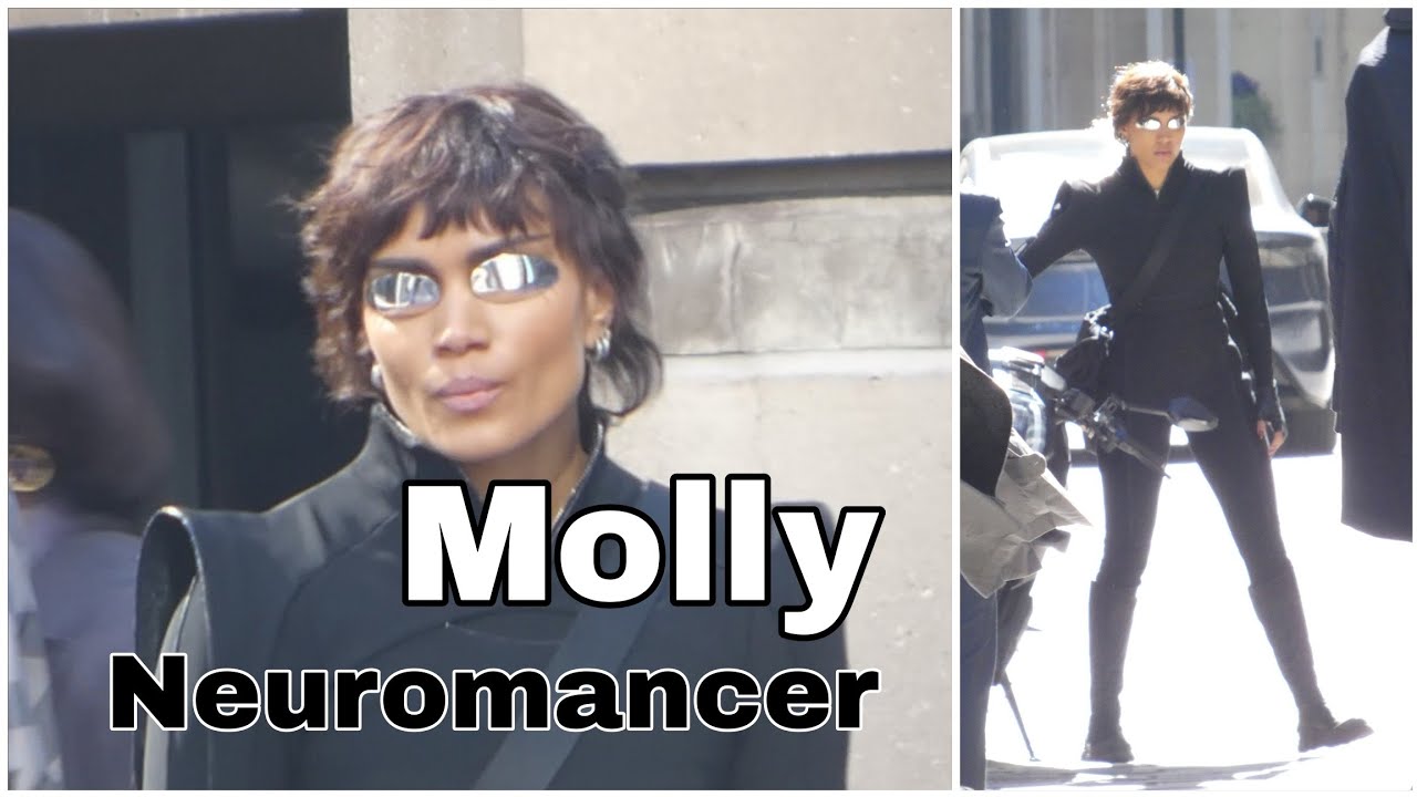 Neuromancer's MOLLY seen for the FIRST TIME - YouTube
