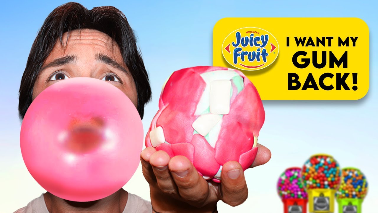 Mixing Every Gum Brand Into A Massive Gumball - YouTube